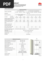 Multi-Band 12-Port Antenna TPA65R-BU6D | PDF | Decibel | Mimo