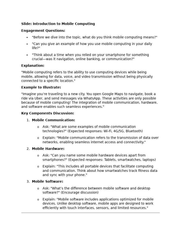 Week4 Lec4 MC - Speaker Notes | PDF | Mobile App | Mobile Device