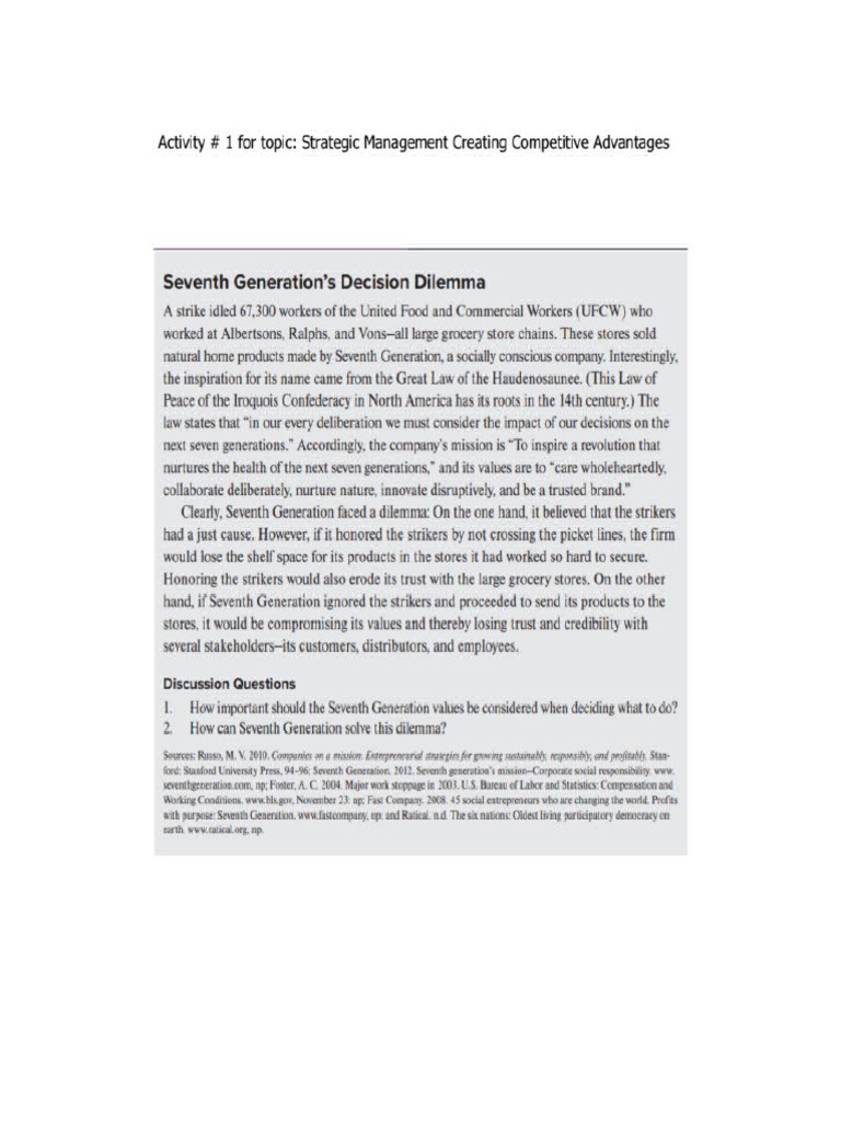 Case Analysis 1 | PDF