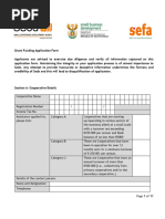 NYDA Grant and Voucher Application Form | PDF | Business | Ownership