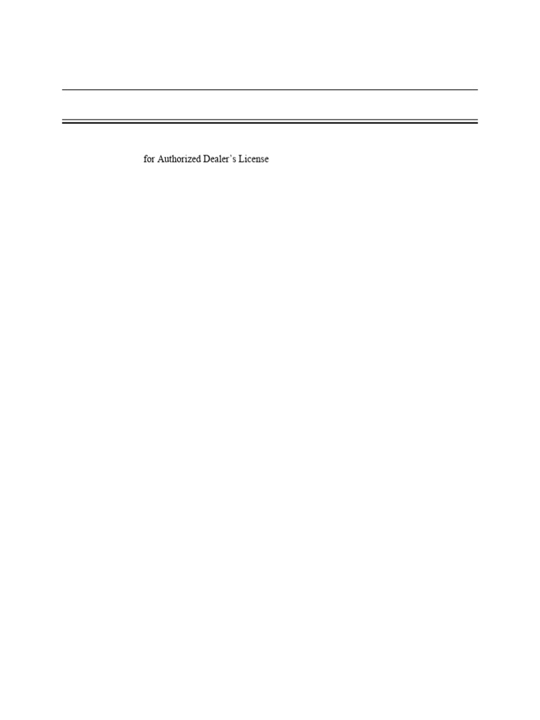 AD License Chapter-2 | PDF