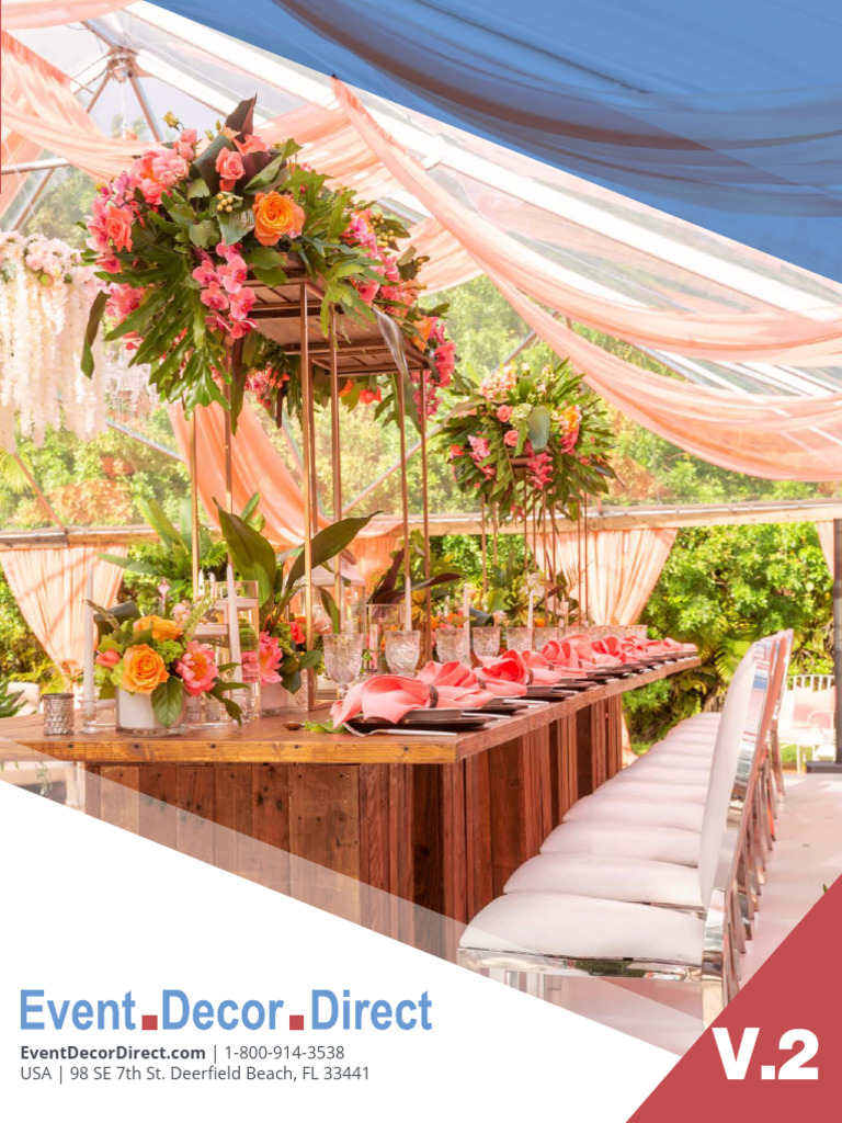 Event Decor Products and Services Guide | PDF