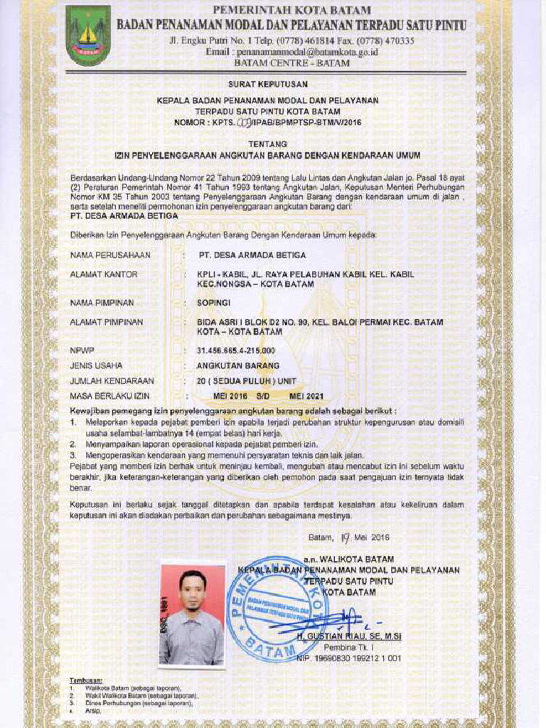 IZIN-ANGKUTAN-UMUM-2 | PDF