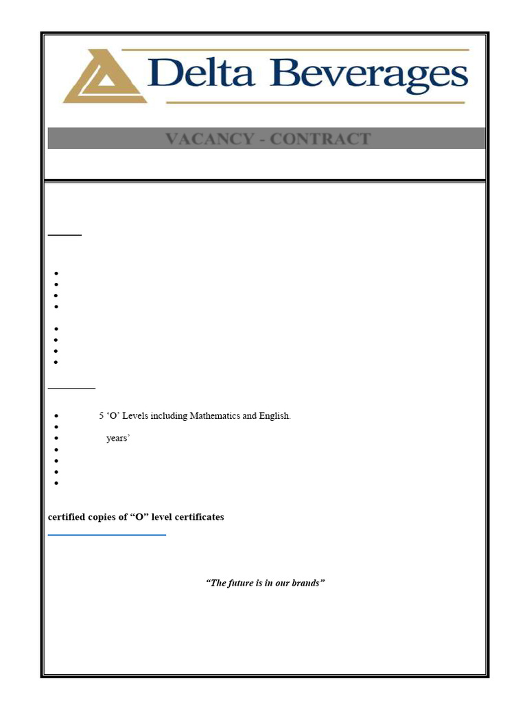 Advert - Forklift Drivers | PDF