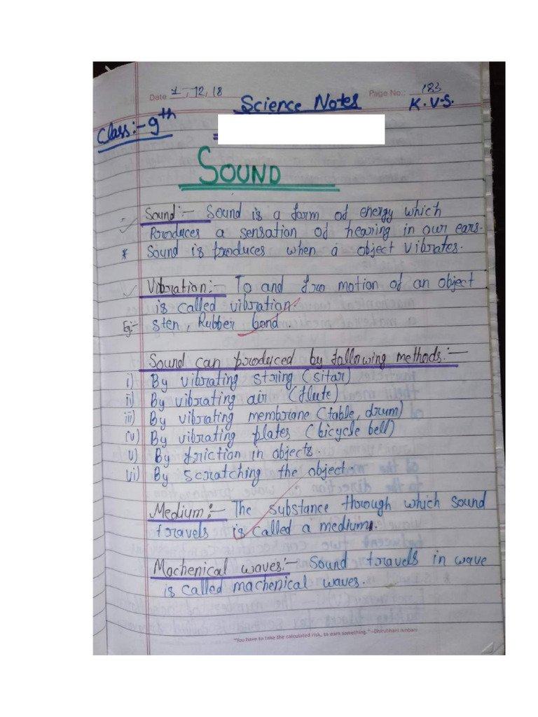 Sound Topper Notes | PDF