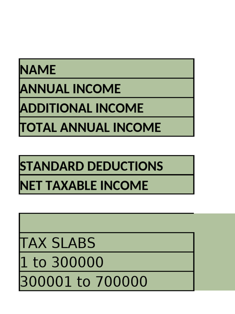 Budget 2025 Tax Calculator | PDF | Tax Bracket | Taxes