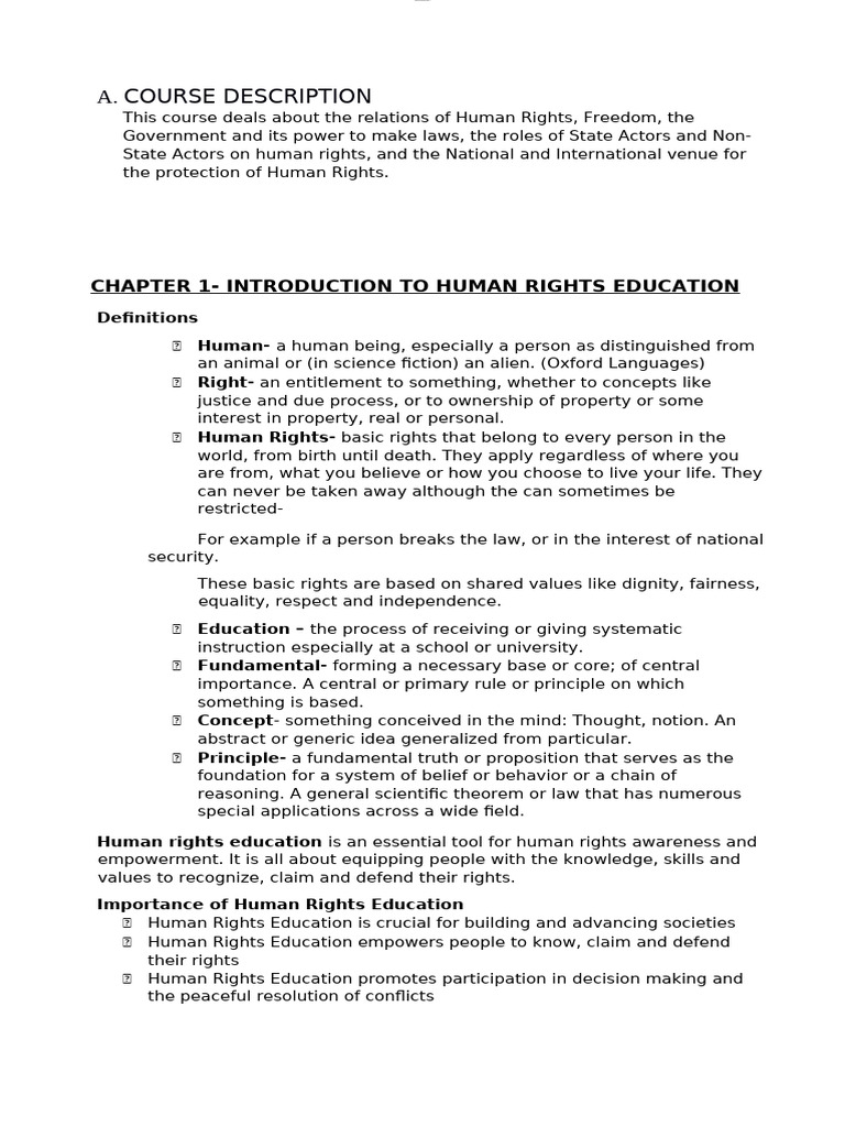 Understanding Human Rights Education | PDF | Due Process | Human Rights