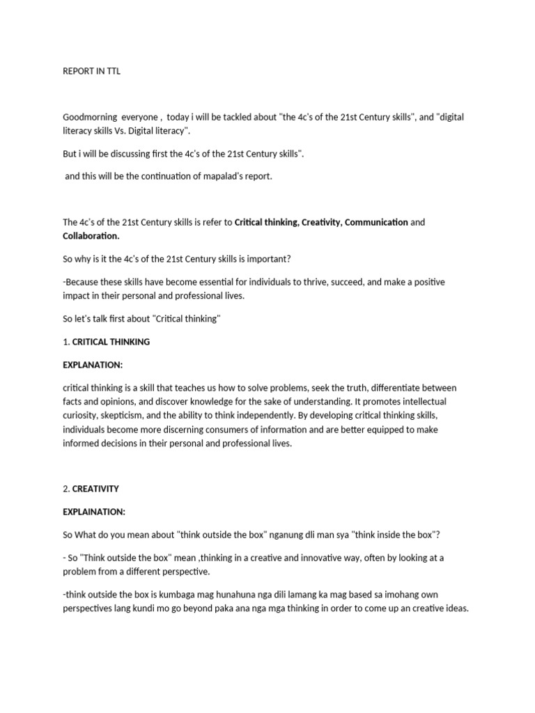 REPORT IN TTL-WPS Office | PDF | World Wide Web | Internet & Web