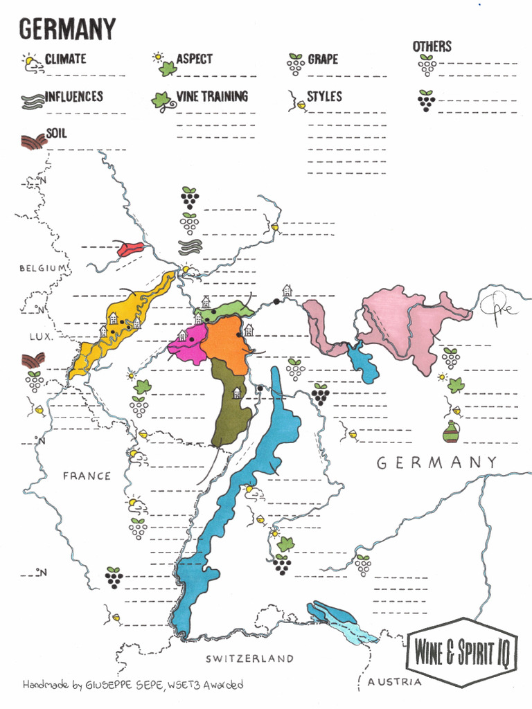 Wset3 - Map of Germany | PDF