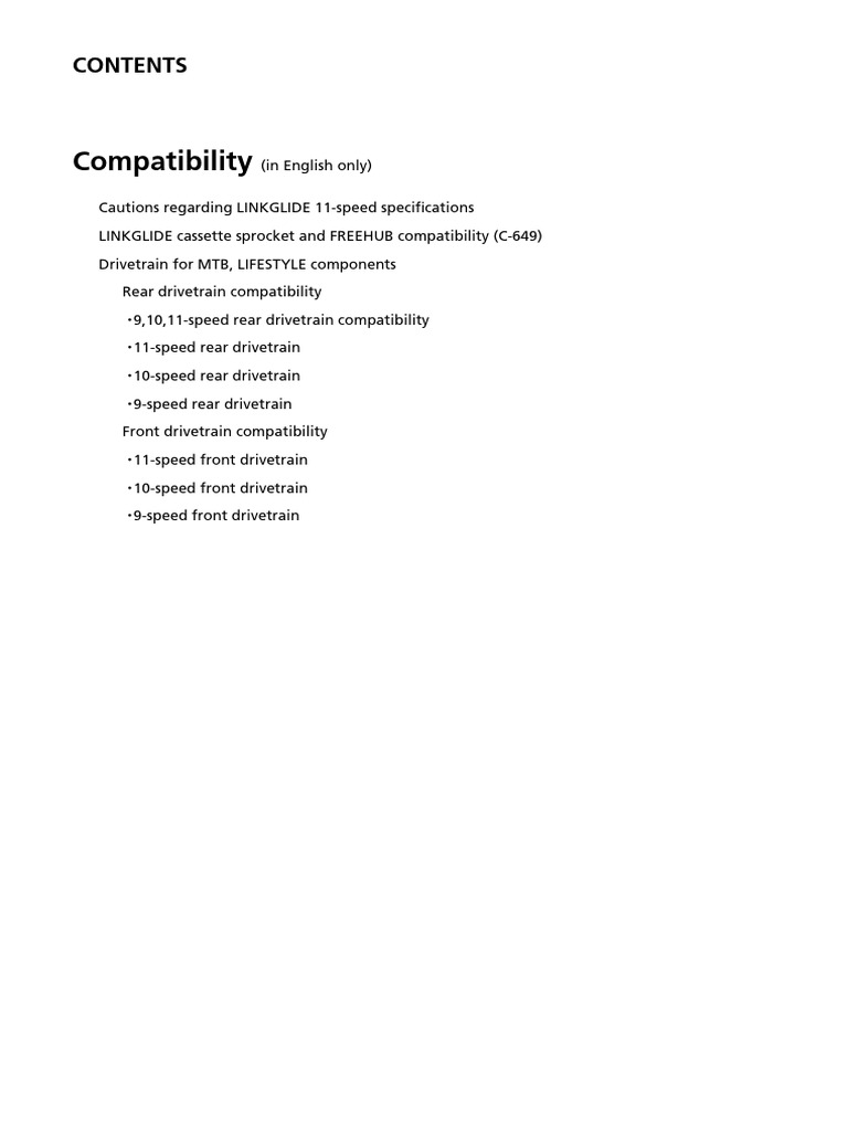 CUES Technical Documents Compatibility 03 (1) | PDF | Private Transport | Human Powered Transport
