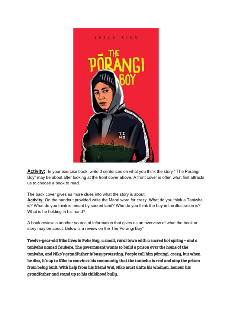 (Template) The Porangi Boy | PDF | English Language | Consonant