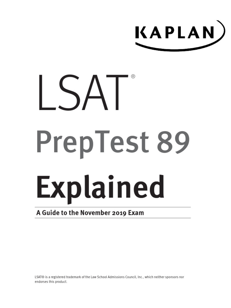 LSAT PT 89 Expl Unlocked | PDF | Logic | Vegetables