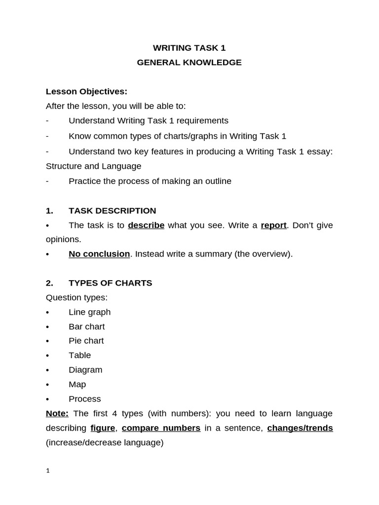 Writing Task 1: Structure & Charts | PDF | Natural Gas | Pie Chart