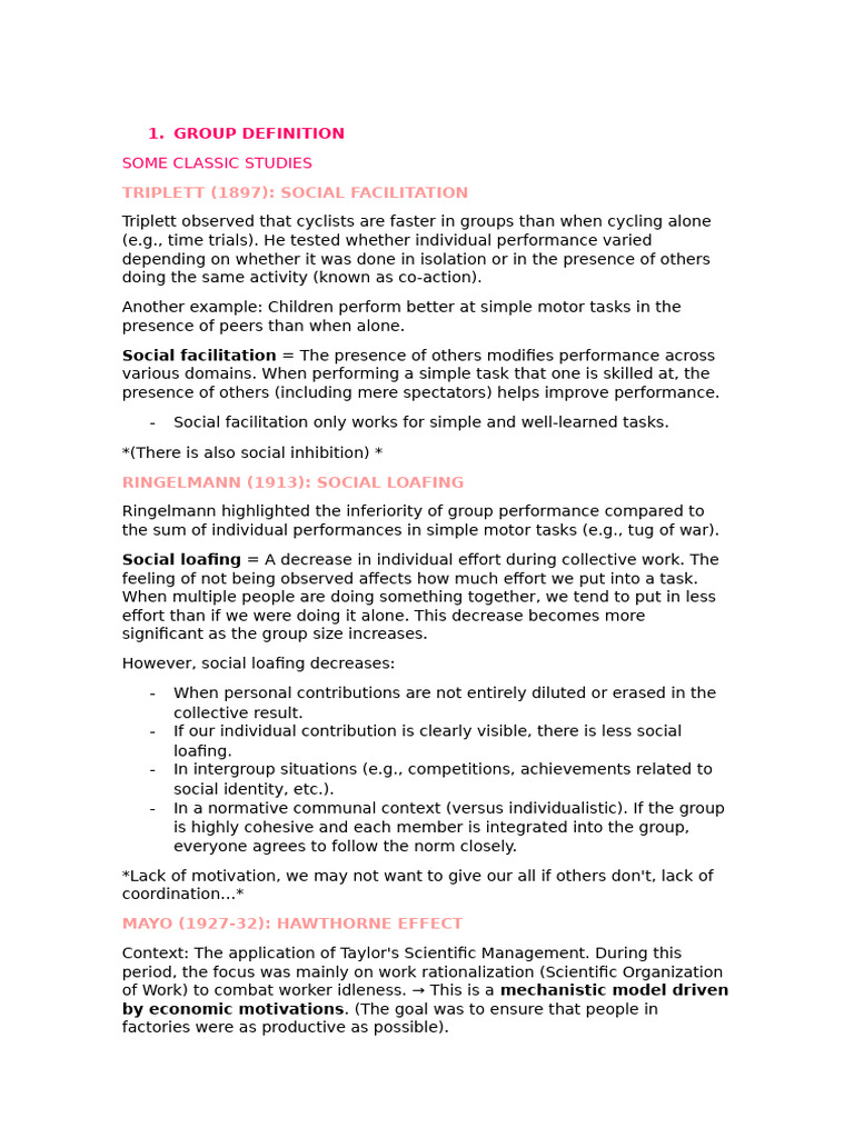 Group Psychology | PDF | Group Cohesiveness | Reality
