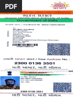 Pancard Back Side | PDF