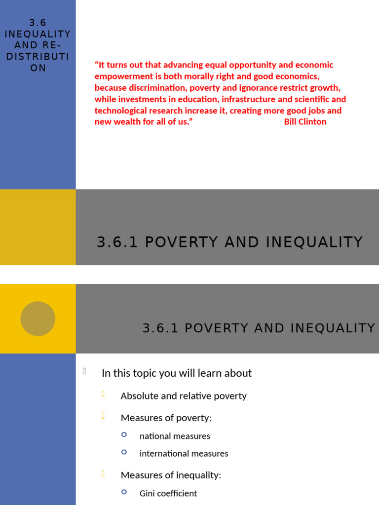 Understanding Poverty and Inequality Measures | PDF | Cost Of Living ...