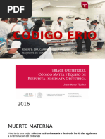 Manual del Código Mater y ERIO | PDF | Hospital | Reanimación ...