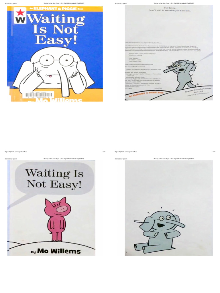 Waiting Is Not Easy Pages 1-50 - Flip PDF Download - FlipHTML5 | PDF ...
