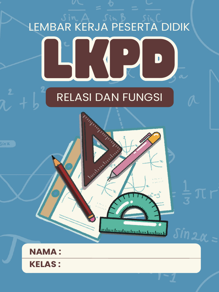 Lkpd Relasi Dan Fungsi Pbl | PDF