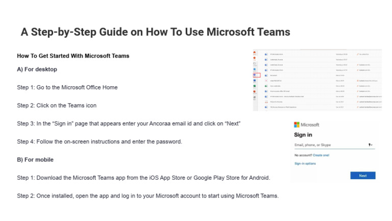 Microsoft Teams Beginner's Guide | PDF