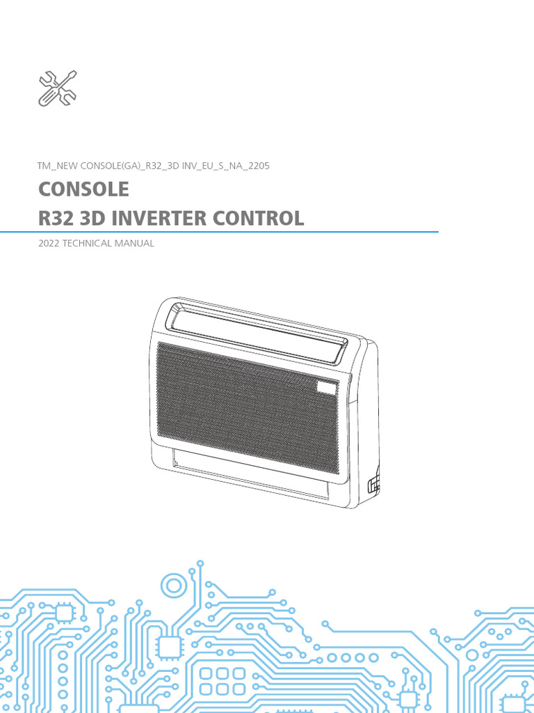 Midea Console Technical Manual R32 ENG | PDF | Air Conditioning | Power ...