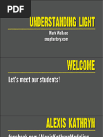 Matt Kizer's Online Light Lab ~ Plymouth State University | PDF