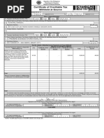 BIR Form 2307 Updated AUG 2023 | PDF | Payments | Taxes
