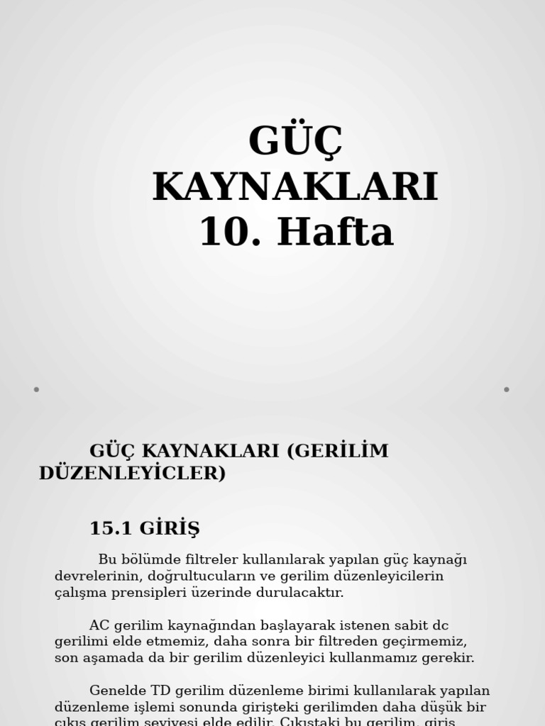 HFT - Elektronik Devreler | PDF