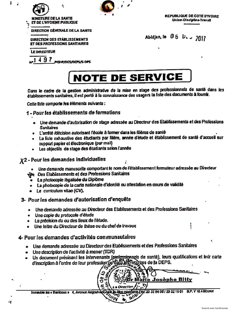 Note circulaire DEPPS 1 | PDF