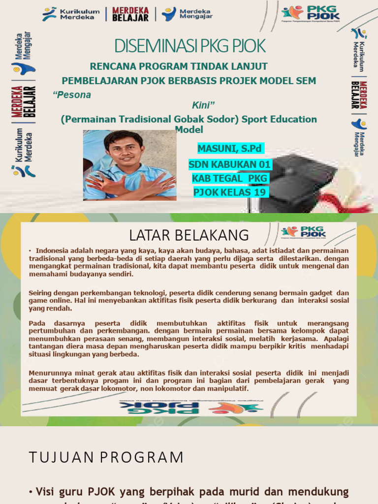 RTL PKG PJOK Masuni | PDF
