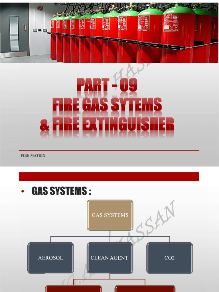 Part 9 Fire Gas Systems Fire Extinguishers | PDF | Valve ...