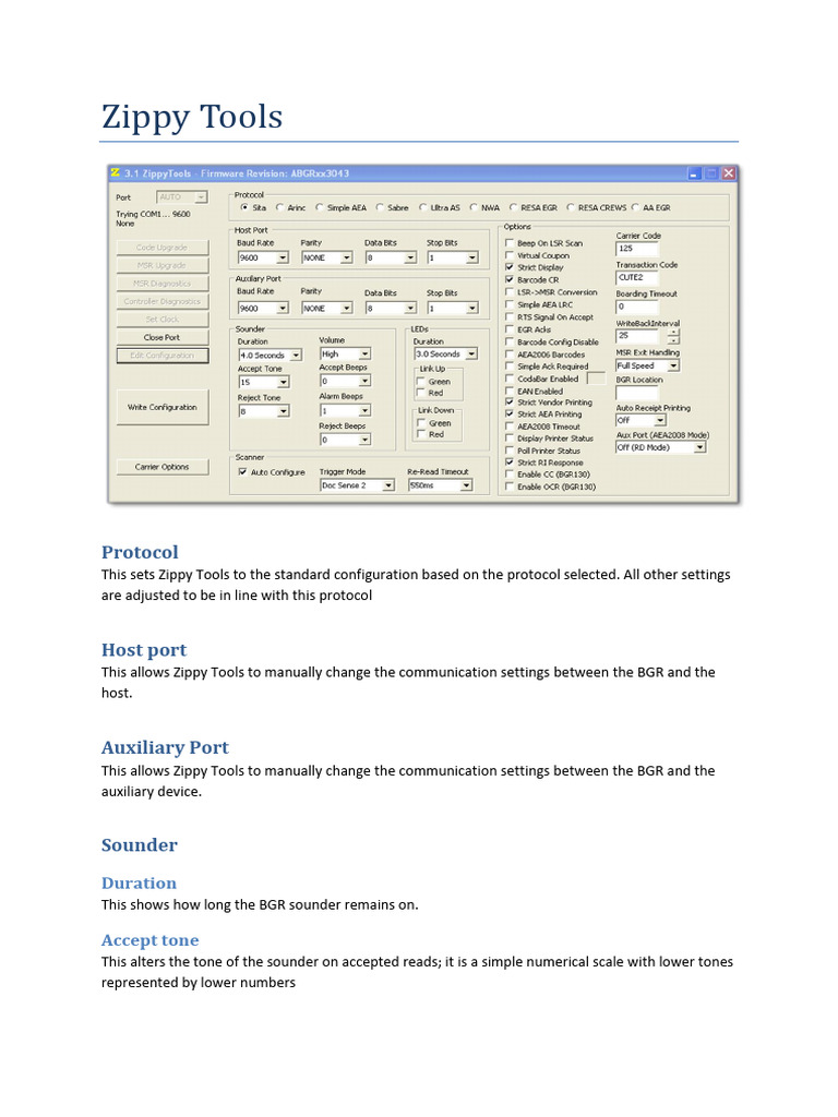 Zippy Tools Detailed | PDF | Barcode | Computer Engineering