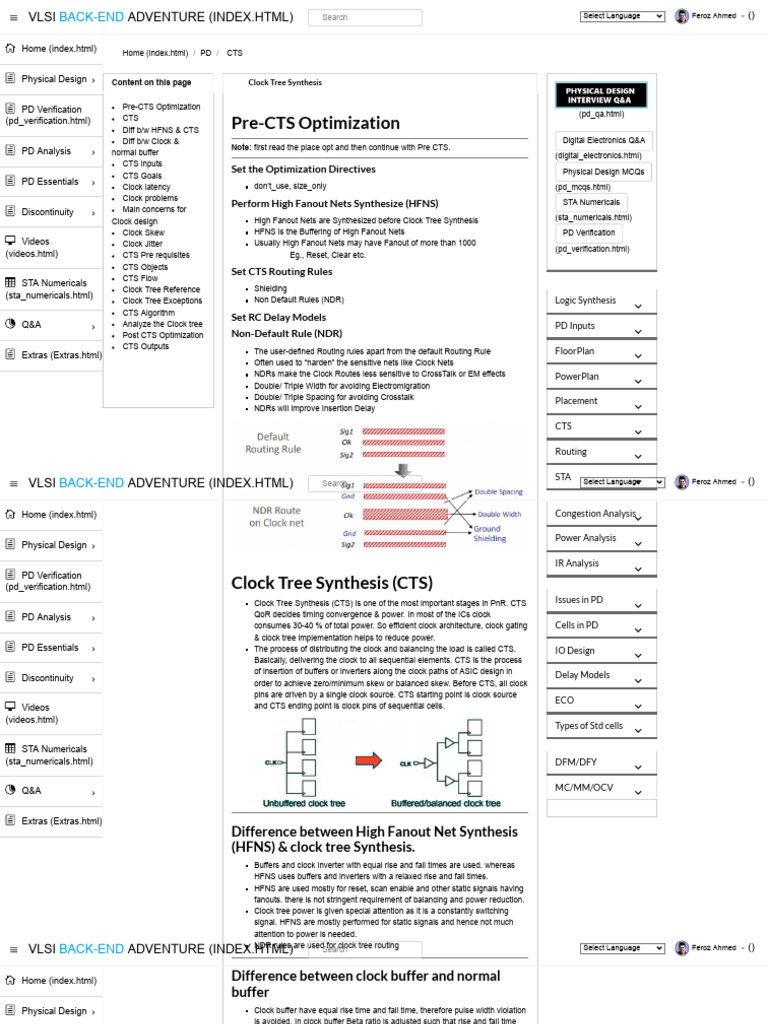 Clock Tree Synthesis - Physical Design | PDF | Computer Engineering | Digital Electronics