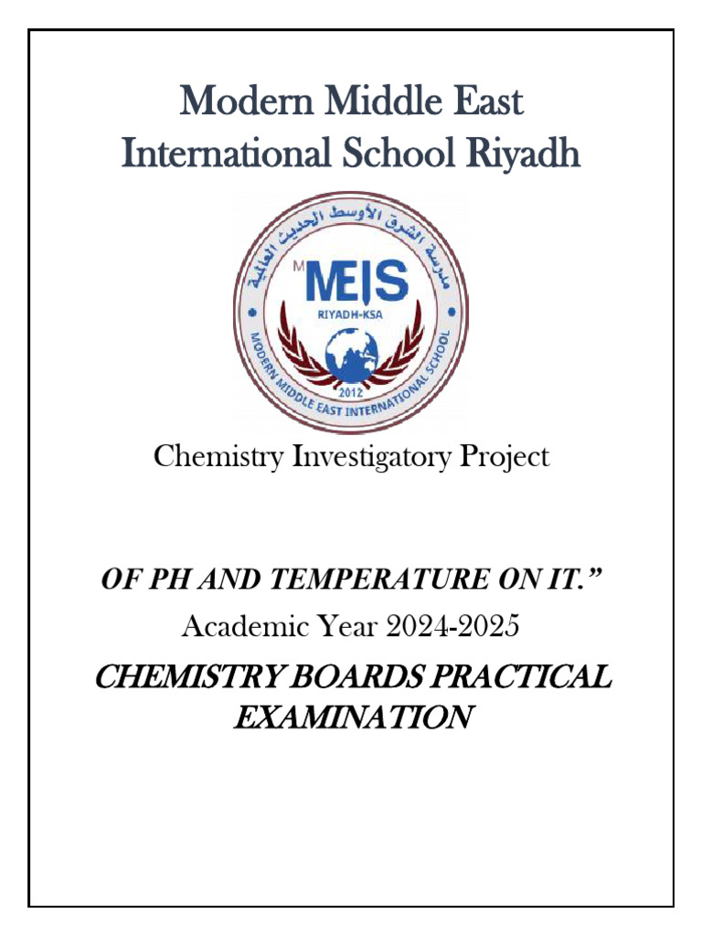 Bio Project front page and other details (1) 2 | PDF