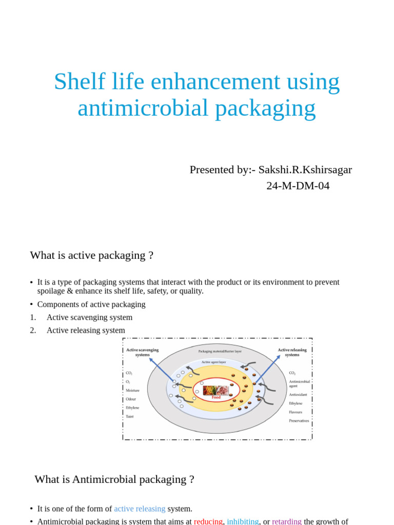 Antimicrobial Packaging for Shelf Life | PDF | Antimicrobial | Reactive ...