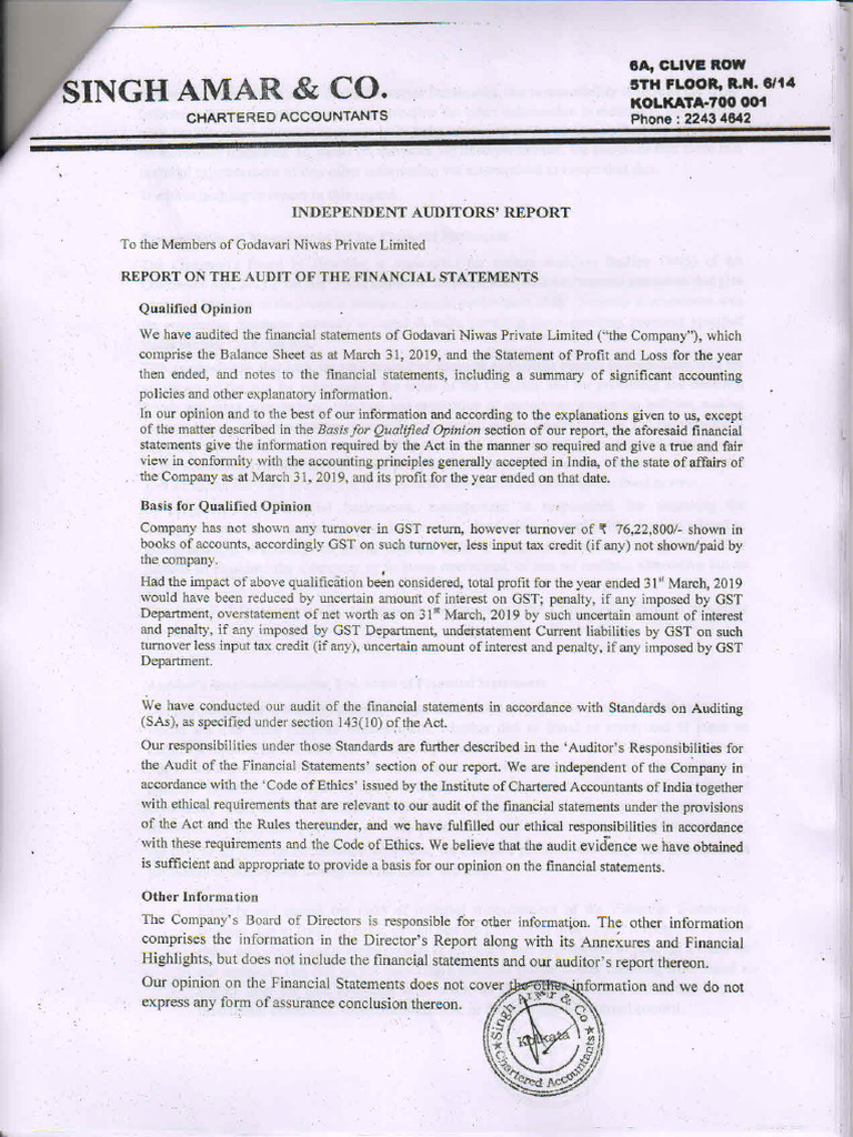 2 Audited Balance Sheet | PDF