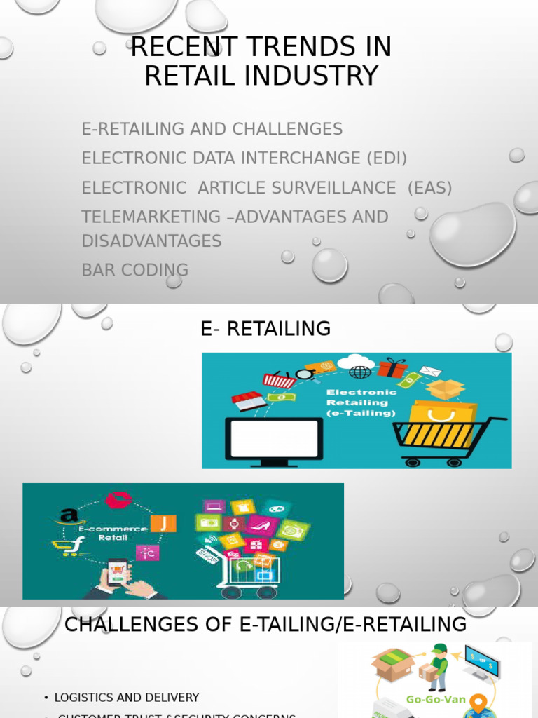 Recent Trends in Retail Industry | PDF | Barcode | Electronic Data ...