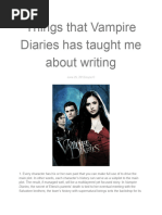 The Vampire Diaries, Explained | PDF | Damon Salvatore | The Vampire ...