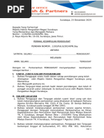 Permohonan Penangguhan Atau Pengalihan Penahanan | PDF