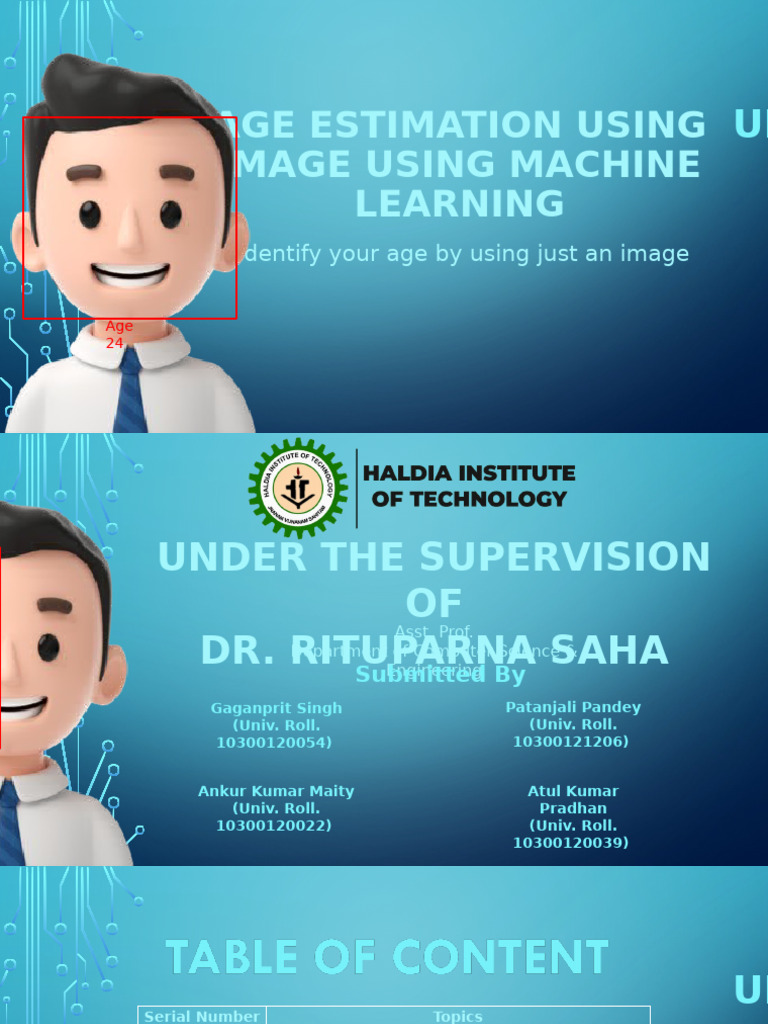 Age Estimation Using Image Using Machine Learning Pdf Principal Component Analysis Biometrics