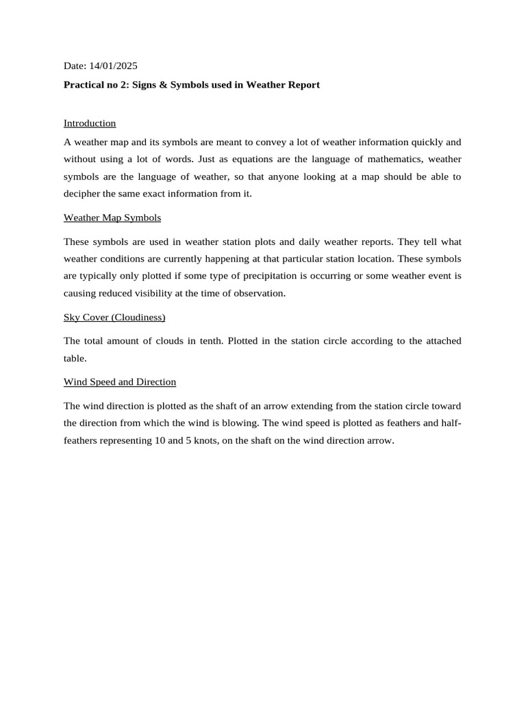 P - 2 Signs and Symbols | PDF