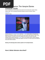 The Vampire Diaries, Explained | PDF | Damon Salvatore | The Vampire ...