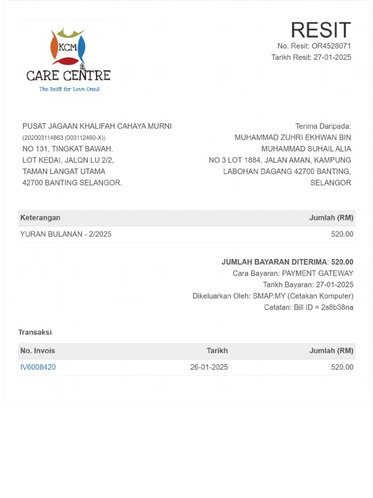 Resit_OR4528071 | PDF