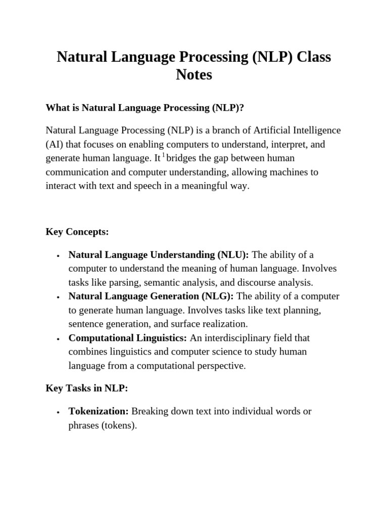 Natural Language Processing | PDF | Machine Learning | Semantics