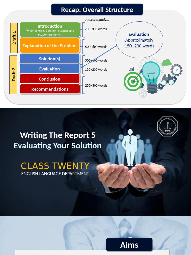ENGL 214 20 Report Writing 5 Evaluating Solution(s) | PDF | Smart Grid | Noise