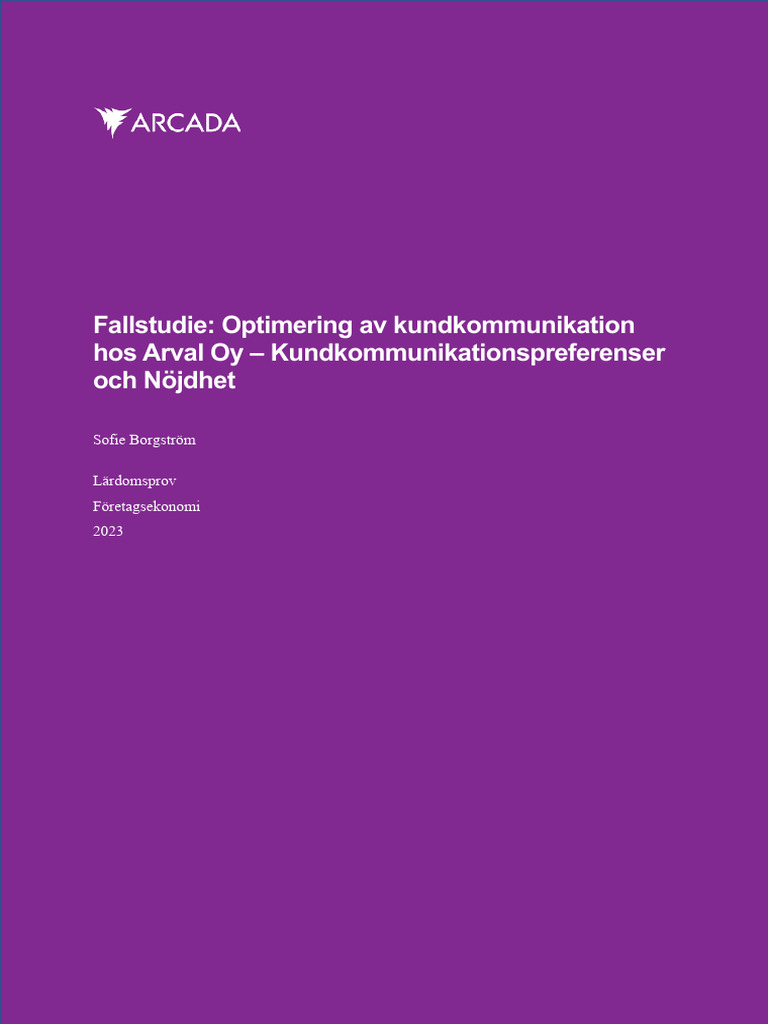 Borgstrom Sofie | PDF