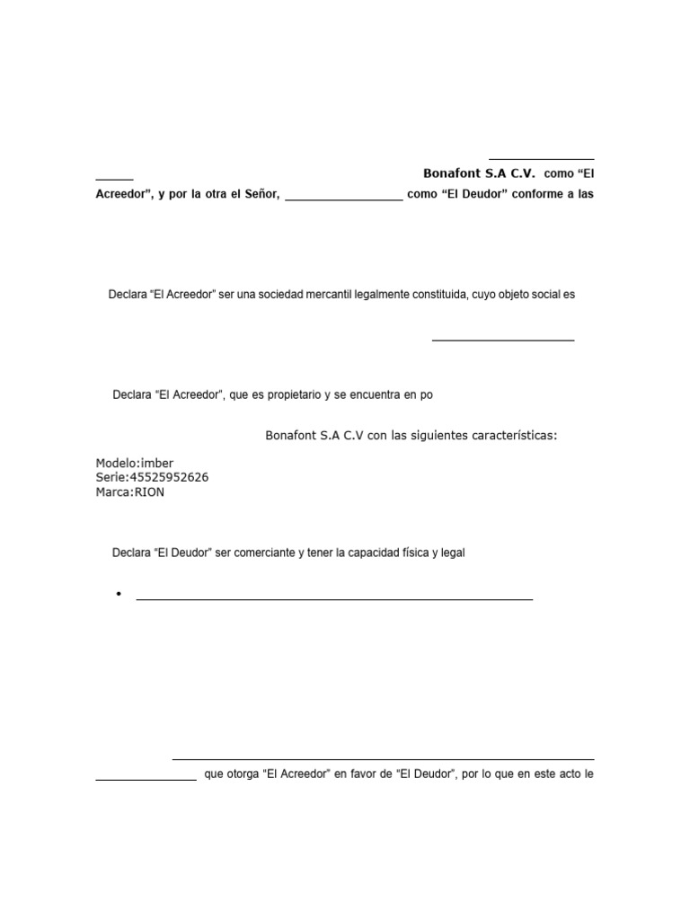 Contrato de Enfriador Adrian Portillo | PDF | Pagos