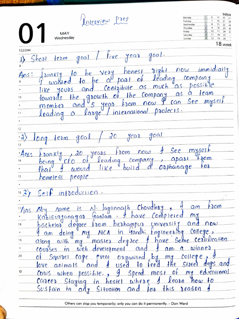 Must Prepare HR Interview Question With Sample Answer | PDF