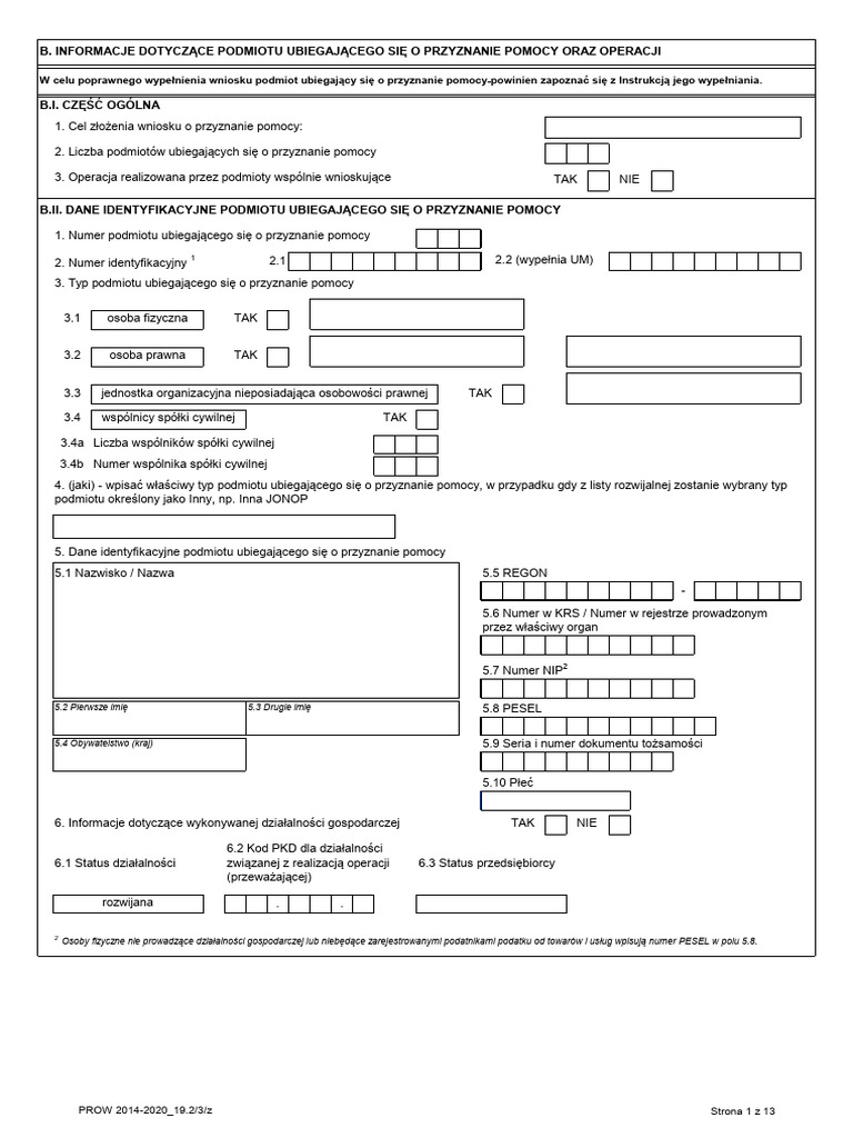 Wopp 192 I 3z Ark Wspolwn | PDF