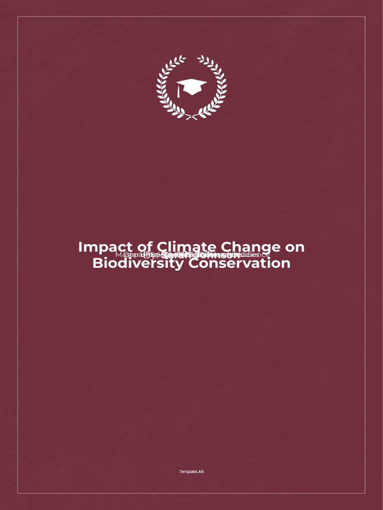 Thesis Cover Page Template | PDF